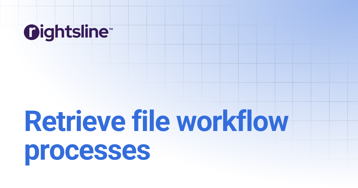 Retrieve File Workflow Processes Api Documentation