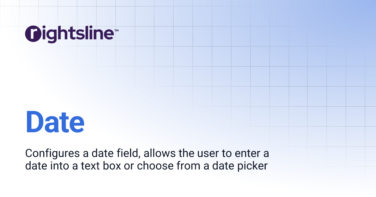 Date | API Documentation