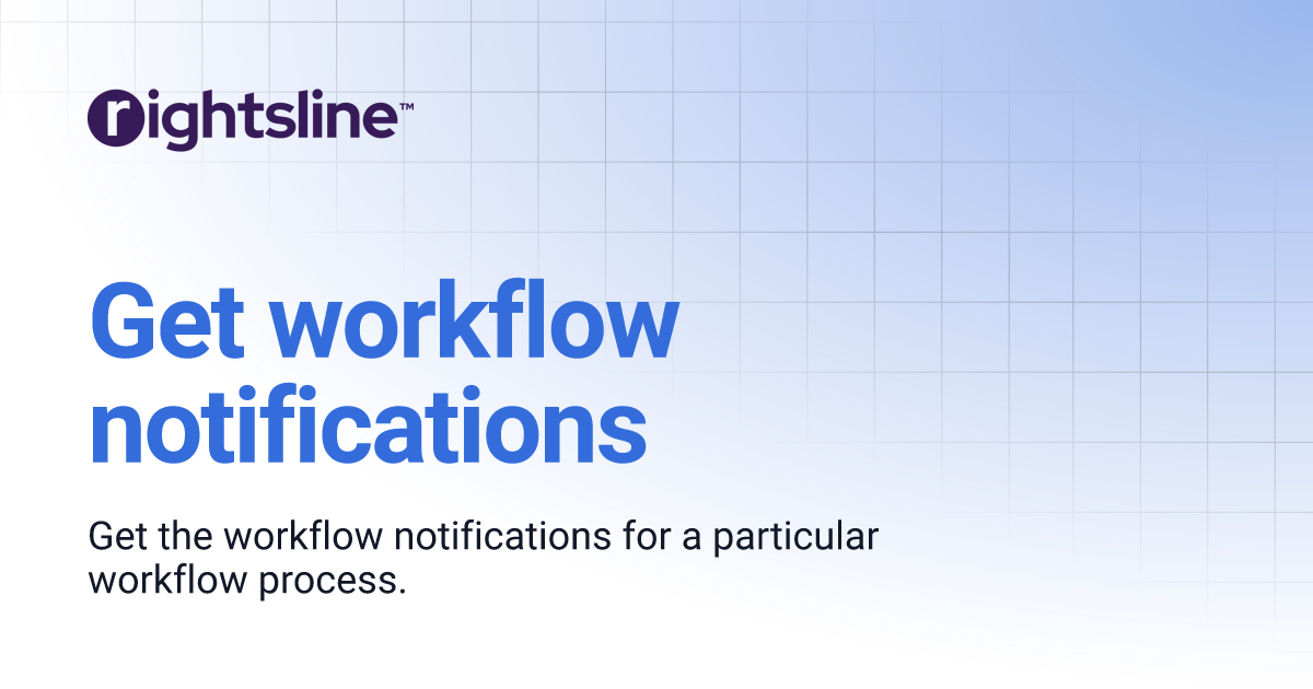 Get Workflow Notifications Api Documentation